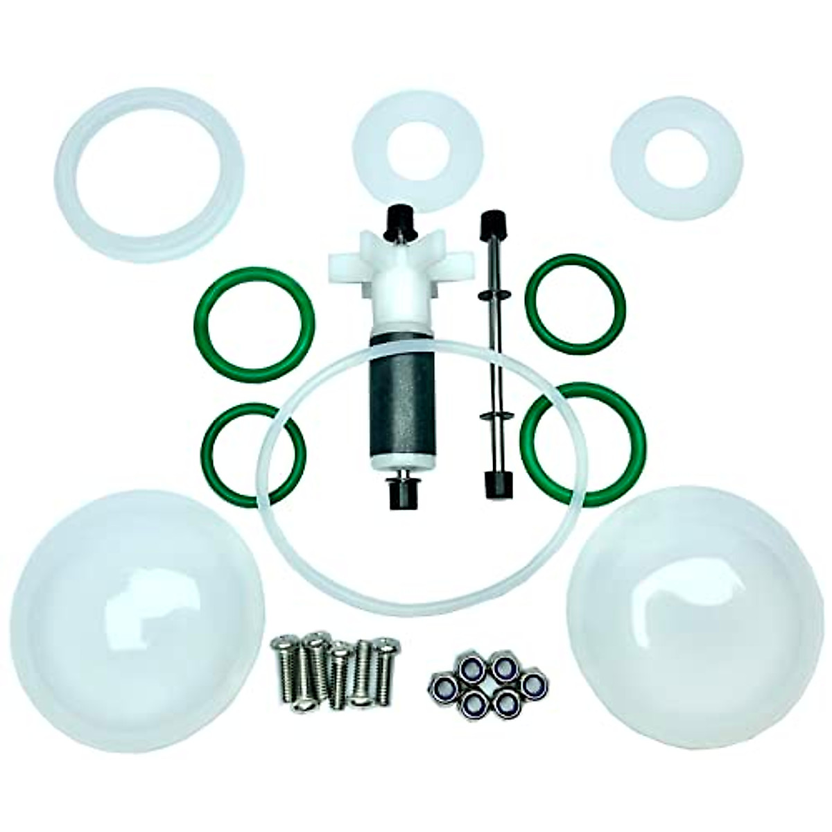 RTPOWER for Lay Z Spa | Coleman Impeller (w/Impeller & Shafts) Hot Tub Pump Replacement Parts