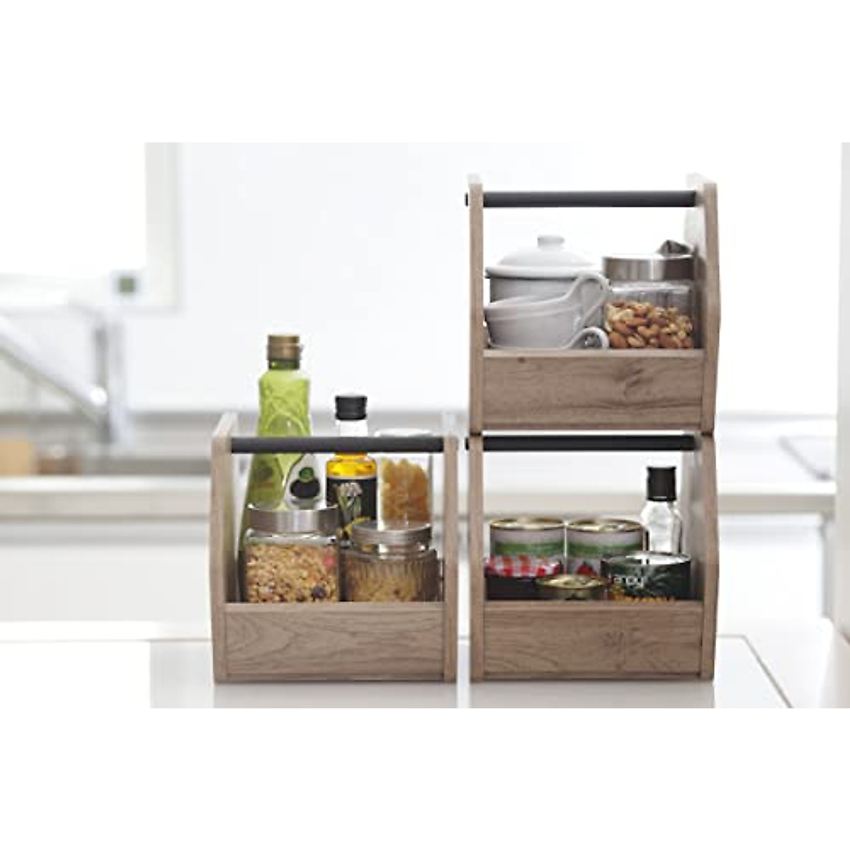 IRIS USA, Inc. SBD IS3B Stack Box, Storage Basket, Brown