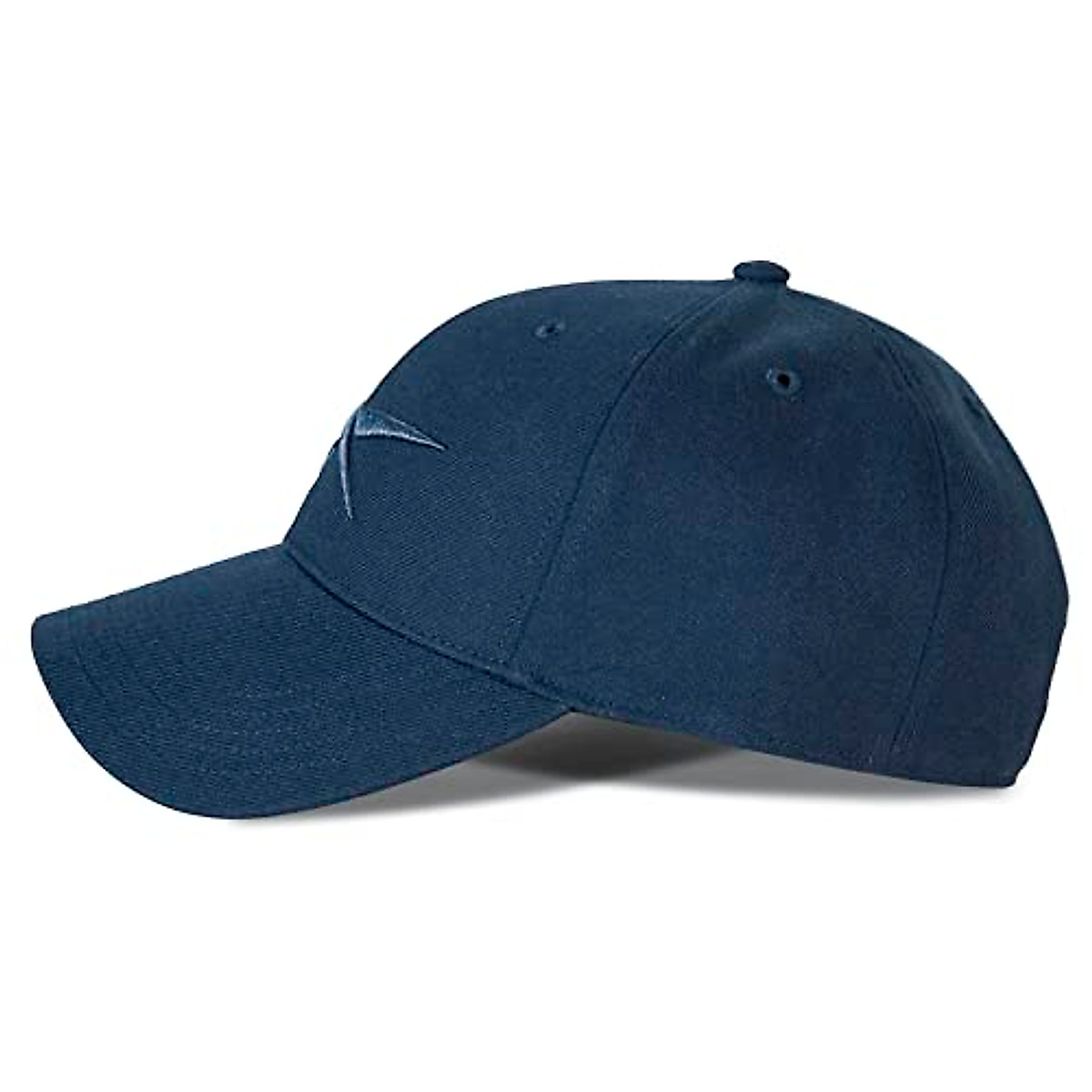 Reebok Medium Curved Brim with Breathable Design Classic Ballcap with Adjustable Snapback for Men and Women (One Size Fits Most), Batik Blue
