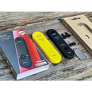 Revere KNOG Bike Alarm & Finder, Waterproof Motorcycle Bicycle/Door Burglar Alarm, Prevent Robbery and Theft, Loud, Adjustable Sensitivity, Scooter, ebike Accessories Vibration Sensors