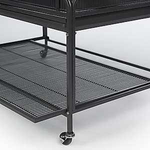 Prevue Pet Products 484 Deluxe Critter Cage, Dark Gray