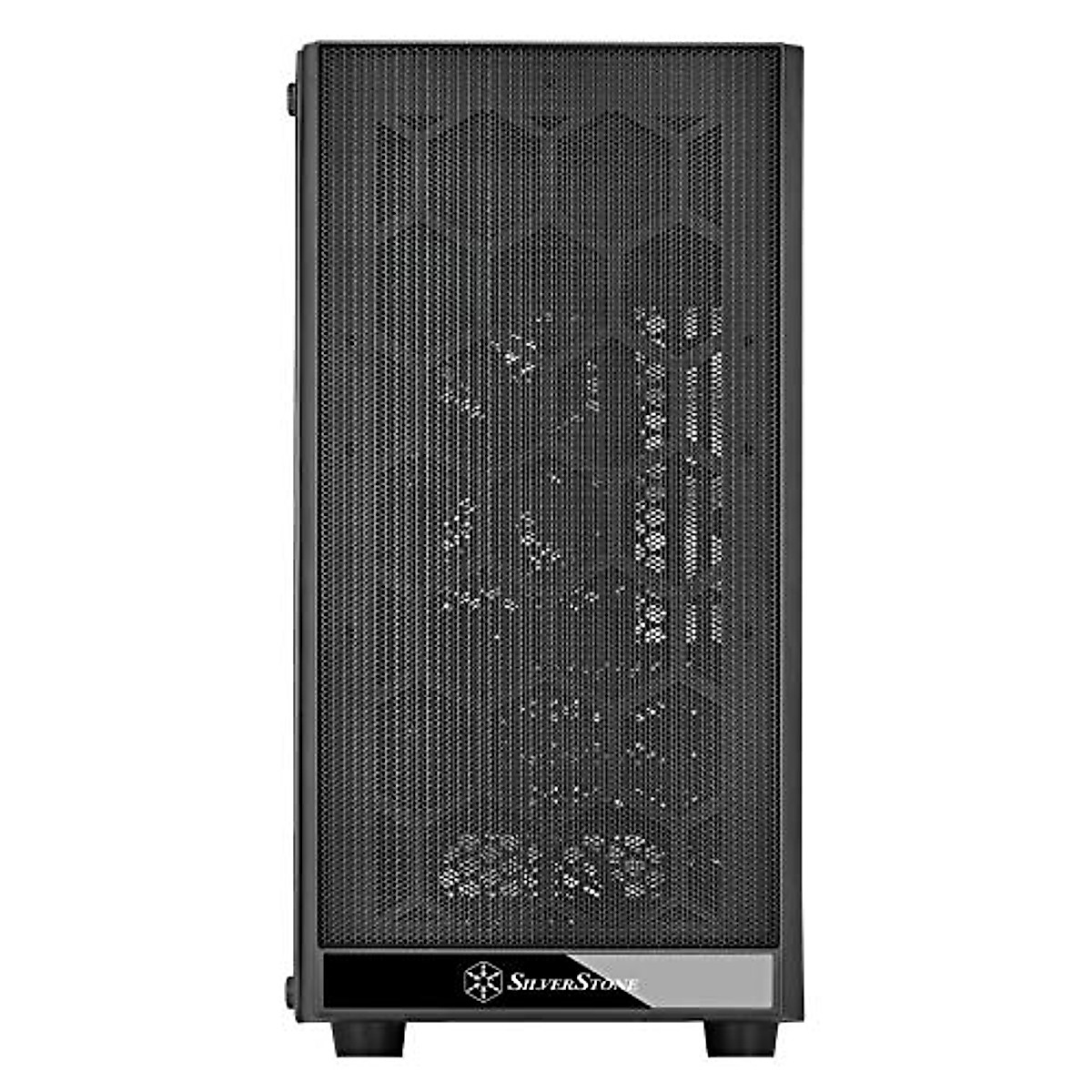 SilverStone Technology SST-PS15B-RGB Micro-ATX Computer Case with Tempered Glass and 2 X RGB Front Intake Fans PS15B-RGB