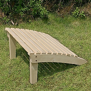 Merry Garden Wood Ottoman Kit 24" D X 19.5" W X 14" H Wood