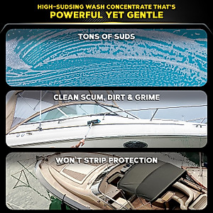 Meguiar's M4364 Marine/RV Boat Wash - 64 Oz Container