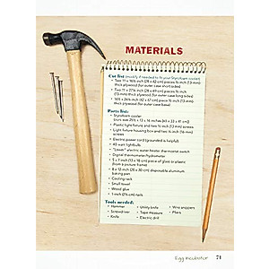 Chicken DIY: 20 Fun-to-Make Projects for Happy and Healthy Chickens (CompanionHouse Books) Coops, Ramps, Roosts, Nest Boxes, Feeders, Waterers, and More, with Materials Lists; plus Bonus Egg Recipes