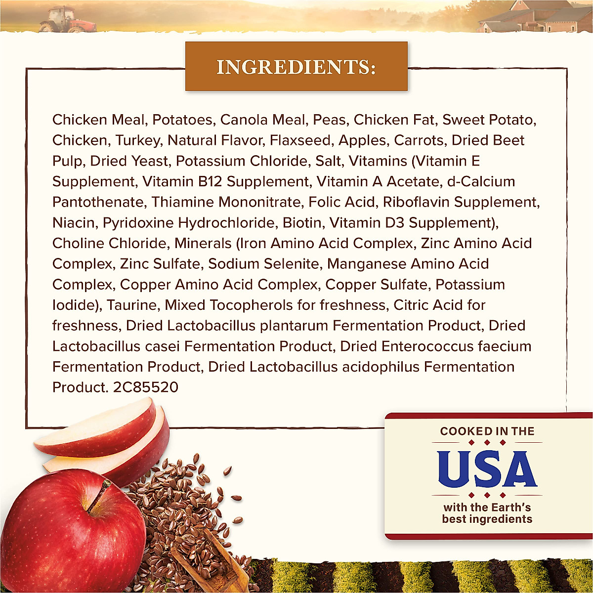 Whole Earth Farms Natural Grain Free Dry Kibble, Wholesome and Healthy Dog Food, Chicken and Turkey Recipe - 4 LB Bag (Pack of 2)