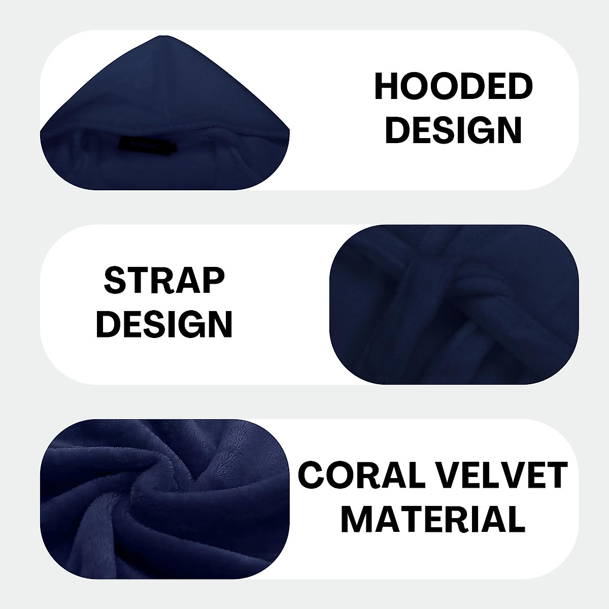 LOSORN ZPY Baby Bathrobe,Long Sleeve Hooded Bathrobe for Girls and Boys,Warm Bathrobe for Toddlers.