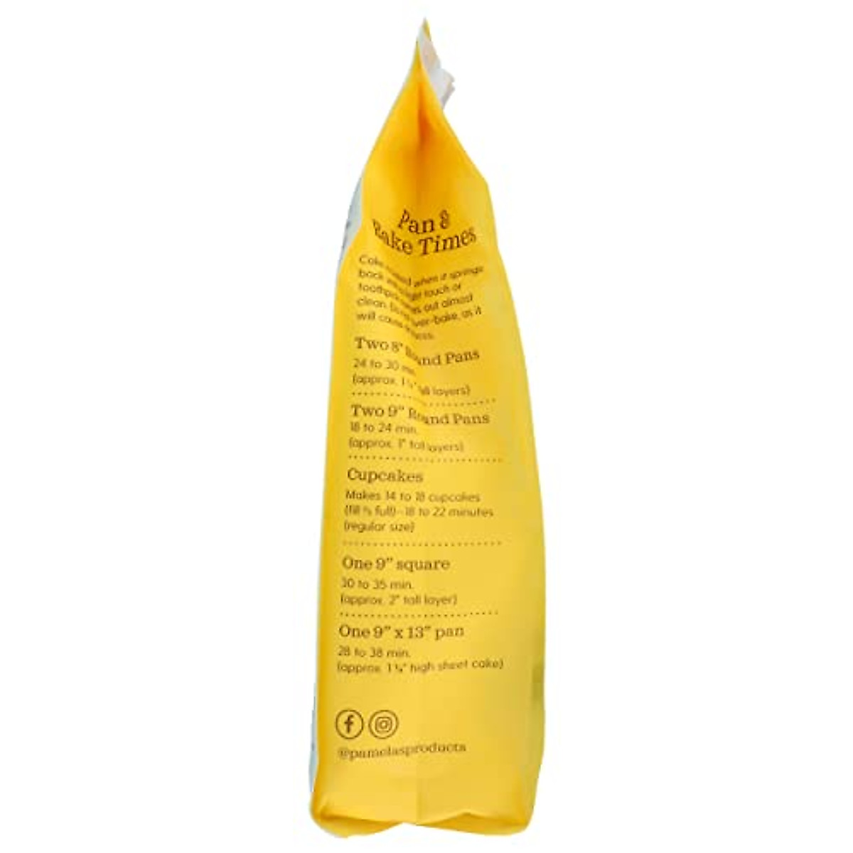 Pamelas Classic Vanilla Cake Mix, 21 oz