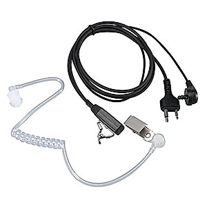 KCTIN Walkie Talkie Earpiece for Midland with Mic Security Headsets for GXT1000VP4 LXT600VP3 GXT1050VP4 GXT1000XB (10 Pack)