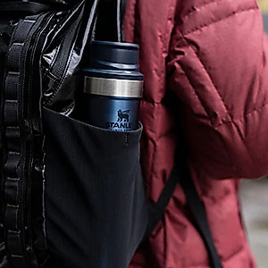 STANLEY Trigger Action Travel Mug 0.35L - Keeps Hot For 5 Hours - BPA-Free - Thermal Mug For Hot Drinks - Leakproof Reusable Coffee Cup - Dishwasher Safe - Polar