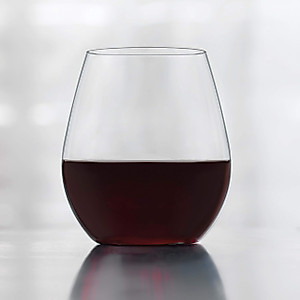 Libbey Signature Kentfield Stemless Red Wine Glasses, 18-ounce, Set of 4