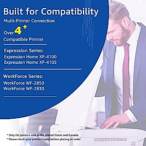 Palmtree Remanufactured Ink Cartridge Replacement for 212XL T212XL 212 XL T212 for XP-4100 XP-4105 WF-2830 WF-2850 Printer Ink (1 Black, 1 Cyan, 1 Magenta, 1 Yellow, 4 Packs)