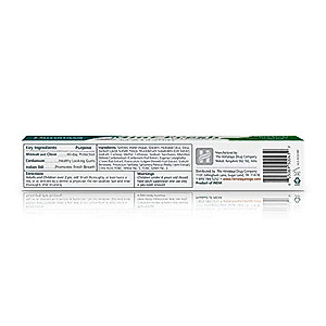 Himalaya Mint Fresh Gel Toothpaste, Fluoride Free to Reduce Plaque & Brighten Teeth, 6.17 oz, 2 Pack