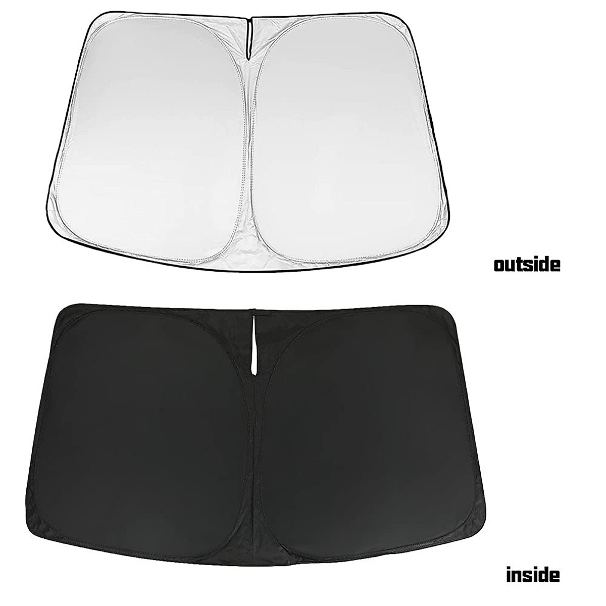 D-Lumina Windshield Sunshade Compatible with 2020 2021 2022 2023 2024 Ford Explorer (ST XLT, Limited, Platinum) - Foldable Front Window Sun Shade Shield Protector
