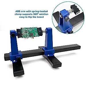 AmScope - Adjustable Circuit Board Holder and Clamping Kit, PCB Holder Frame - Multipack - 10 Pieces