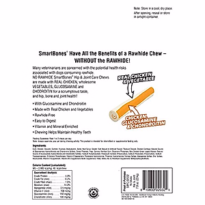SmartBones Chicken Dog Chews Hip Joint (16 Sticks)