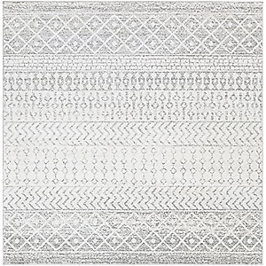 Artistic Weavers Chester Boho Moroccan Area Rug,6' Square,Grey