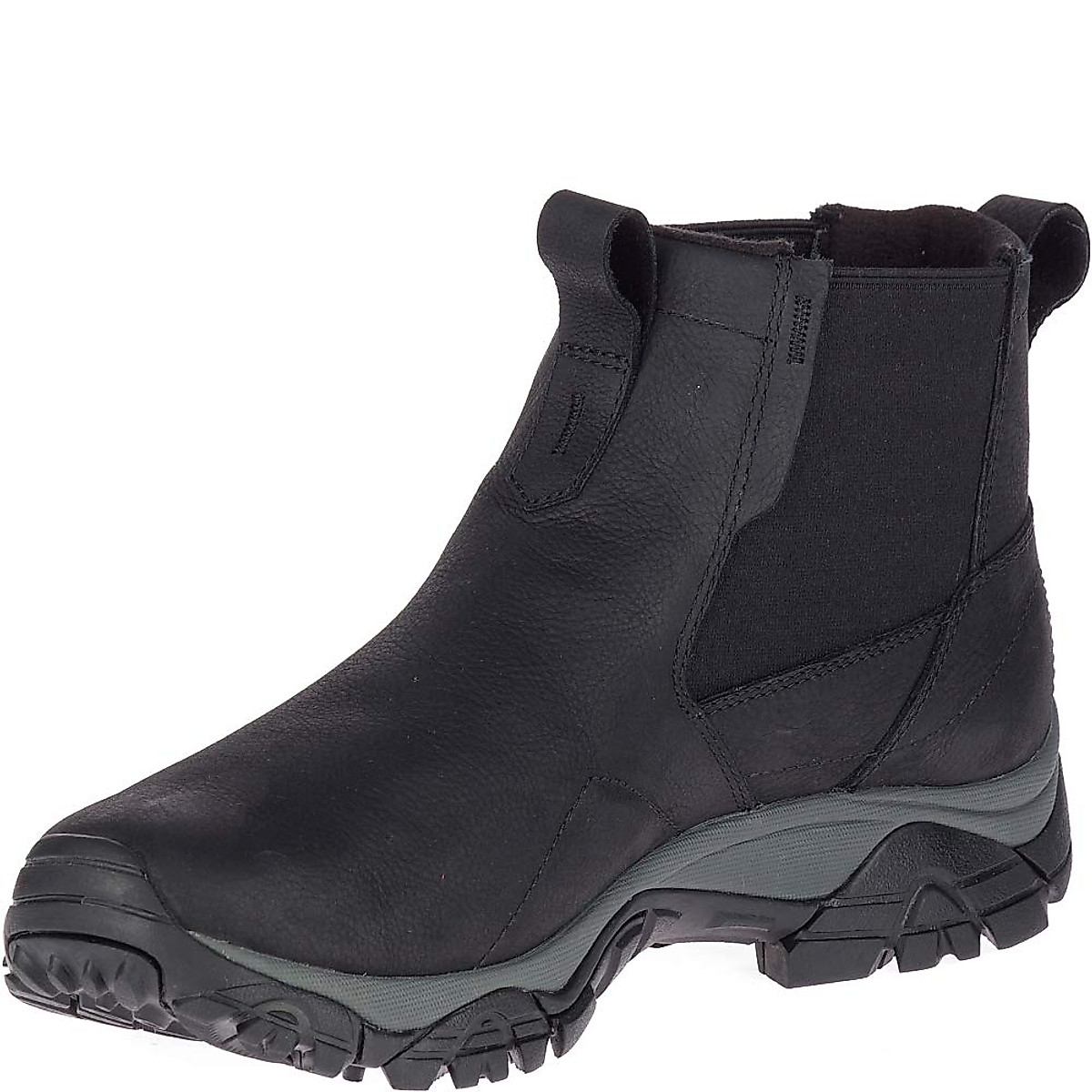 Merrell Men's Moab Adventure Chelsea PLR Waterproof Boot, Black, 10.5 M US