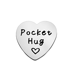 MAOFAED Pocket Hug Token Gift Idea Social Distance Gift Isolation Gift Long Distance Relationship Gift For Girlfriend Boyfriend (pocket hug)