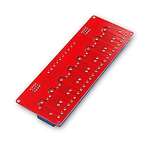 1PCS 24V 8 Channel Relay Module High and Low Trigger Red Board 8Channel Relay Module