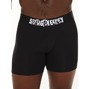 Savage X Fenty, Men's, Savage X Showgirl Boxer Briefs, Caviar, M