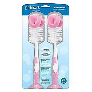 Dr. Browns Baby Bottle Brush - Pink - 2 Count