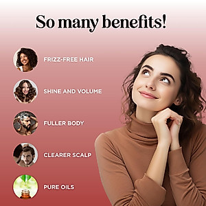 Argan Oil Shampoo for Dry Hair - Sulfate Free Shampoo for Damaged Hair and Frizz with Argan Oil for Hair - Volumizing Shampoo for Hair Shine and Volume Featuring Ultra Moisturizing Natural Oils