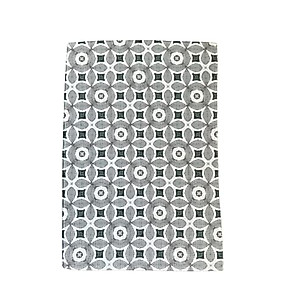 Desert Aqua || 3 Pack|| Not Your Ordinary Kitchen Towels || Dish Towels || Waffle Weave Microfiber || Tea Towels || Highly Absorbent || Hanging Loop || Dish Cloths || Modern || Designer Prints (Gray)