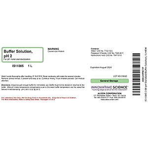 ALDON Innovating Science 2.00 pH Standard Buffer Solution, 1L - The Curated Chemical Collection