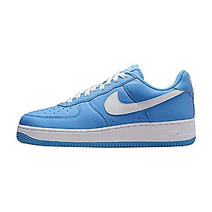 Nike mens Air Force 1 Low Retro, University Blue/White, 10.5