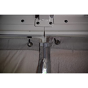 Sojag Accessories Set of 4 12' x 14' Curtains for Messina and Mykonos Outdoor Gazebo Models, Taupe