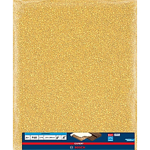 Bosch Professional 1x Expert C470 Sandpaper (for Hardwood, Paint on Wood, 230x280 mm, Grit 180, Accessories Hand Sanding)