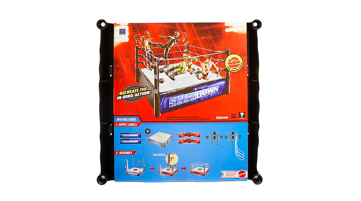 Mattel WWE Superstar Ring - 14" Action Figure Arena