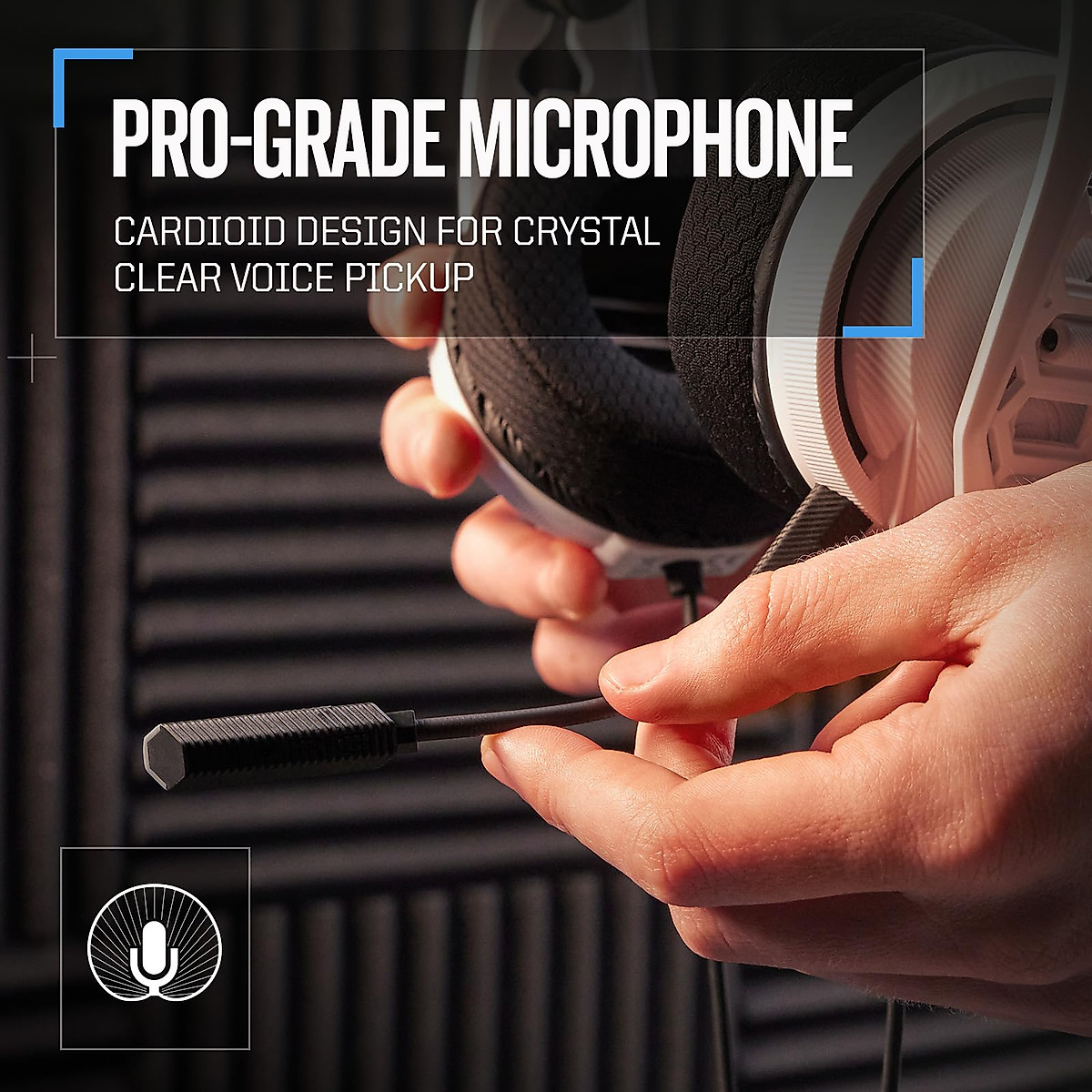 RIG 400HC Multiplatform Performance Gaming Headset with Removable Noise Canceling Microphone for Xbox Series X|S, Xbox One, PlayStation, PS4, PS5, Nintendo Switch, and PC - White