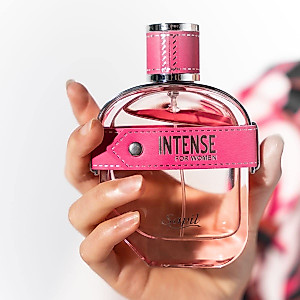 Sapil Intense Perfume for Women – Long Lasting Dubai Perfume for Women – Fruity Floral EDP 3.4 Oz (100 ml) – Ideal Everyday Scent – Arabic Cologne for Women