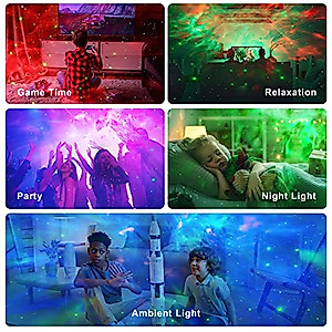 Star Projector Galaxy Light, Astronaut Light Projector Kids Night Light, Nebula Starry Sky Light Projector with Remote and Timer for Kids Adults Bedroom/Birthday/Party/Decoration