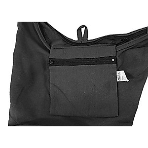 Lovely Creations Hippie Boho New Elephant Crossbody Bohemian Gypsy Sling Shoulder Bag Small Size (S Black)