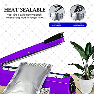 Raveel 100pcs Mylar Bags, Mylar Bags for food Storage with 100 Oxygen Absorbers & 100 Labels,Resealable Mayler Food Bags Ziplock Storage Bags,Free Heat Resistant Smell Proof and Food Grade Seal Bags