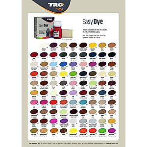 TRG Easy Dye for Leather and Canvas Shoes and Accessories (124 - Rose)
