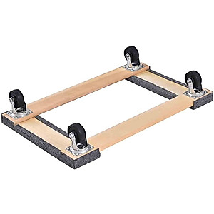 Toolsempire Furniture Dolly Cart with 4 Wheels Pack of 2, 30” x 18” Moving Dolly Heavy Duty Mover with Carpet End, 1000 Lbs Capacity