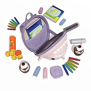 MAISON MISFITS 15 3D Shark Toddler Backpack Kids Animal Cartoon Preschool Mini Schoolbag Children for Girls Boys Hard Shell