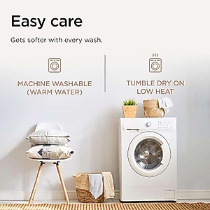 King Size Bed Sheets - 600 Thread Count Egyptian Cotton - 15 Inch Deep Pocket Fitted Sheet - Cooling Sheets - 4 Piece Premium Sheet Set for King Bed - White Solid