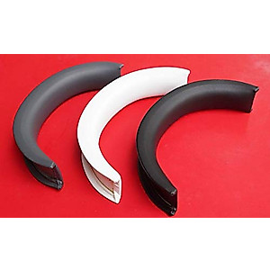 Earpads Leather Cushion Repair Parts for Monster Inspiration Headphones Replacement Earmuffs (Headband White)