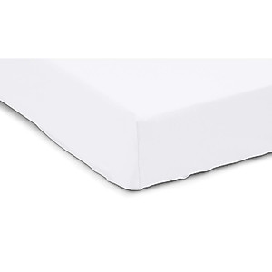 BabyDoll Bedding Cradle Mattress & Sheet Combo, White, 18" W x 36" L