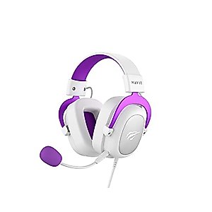 Havit H2002d Gaming Headsets for PS4,PC, 50MM Drivers Surround Sound PS5 Headset with Mic Gaming Headphones with Mic Durable Aluminum Frame