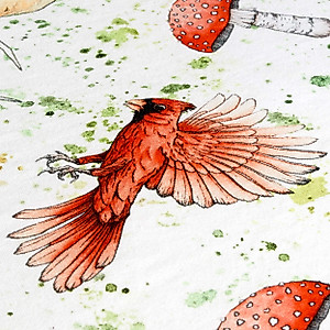 Woodland Animals Design Crib Sheet | Jersey Knit Cotton | Forest Creatures