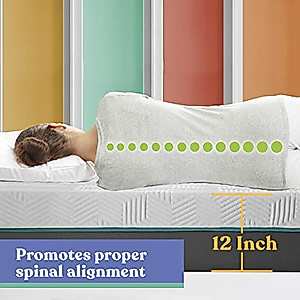 EARLY BIRD Performance 12 Inch Hybrid Mattress, Queen, Cooling Copper Infusion