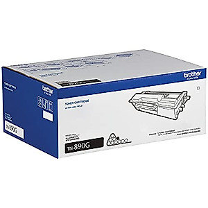 Brother Tn890g Ultra High-Yield Toner Cartridge (Black) in Retail Packaging