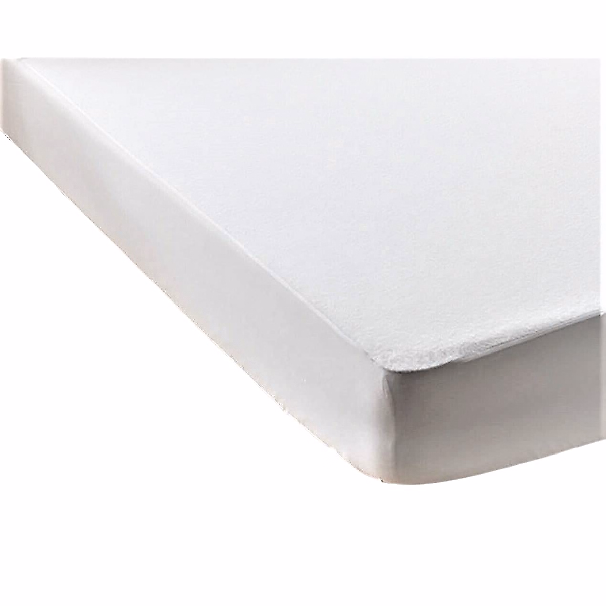 Vinyl Plastic Mattress Protector Fitted Sheet Style Waterproof Mattress Cover Breathable - Bed Wetting and Spill Protection for Mattress Fits a Mattress Up to 11.5" Deep (Twin 76" x 39" x 11.5" Deep)