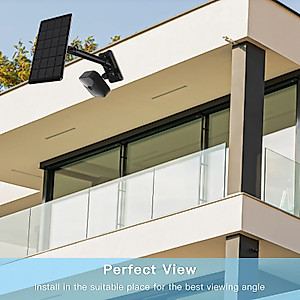 HOLACA 2-in-1 Blink Outdoor Camera Wall Mount for Blink Outdoor Camera/Blink Outdoor 4/Blink XT2/Blink XT and Solar Panel